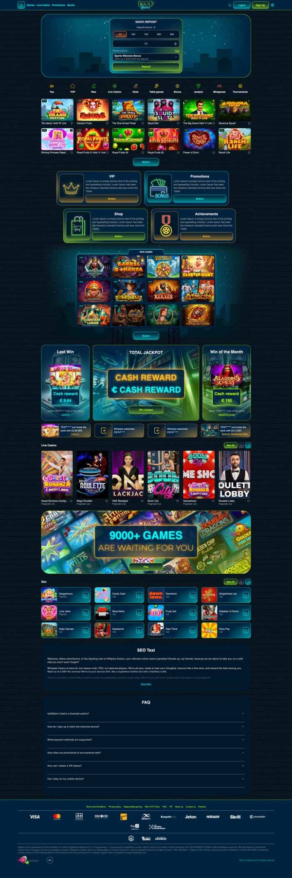 AllSpins Casino Review (2025) - Player Ratings & Our Verdict