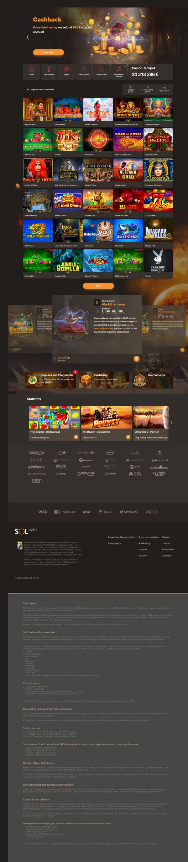 Sol Casino Review (2024) | Is it Legit?
