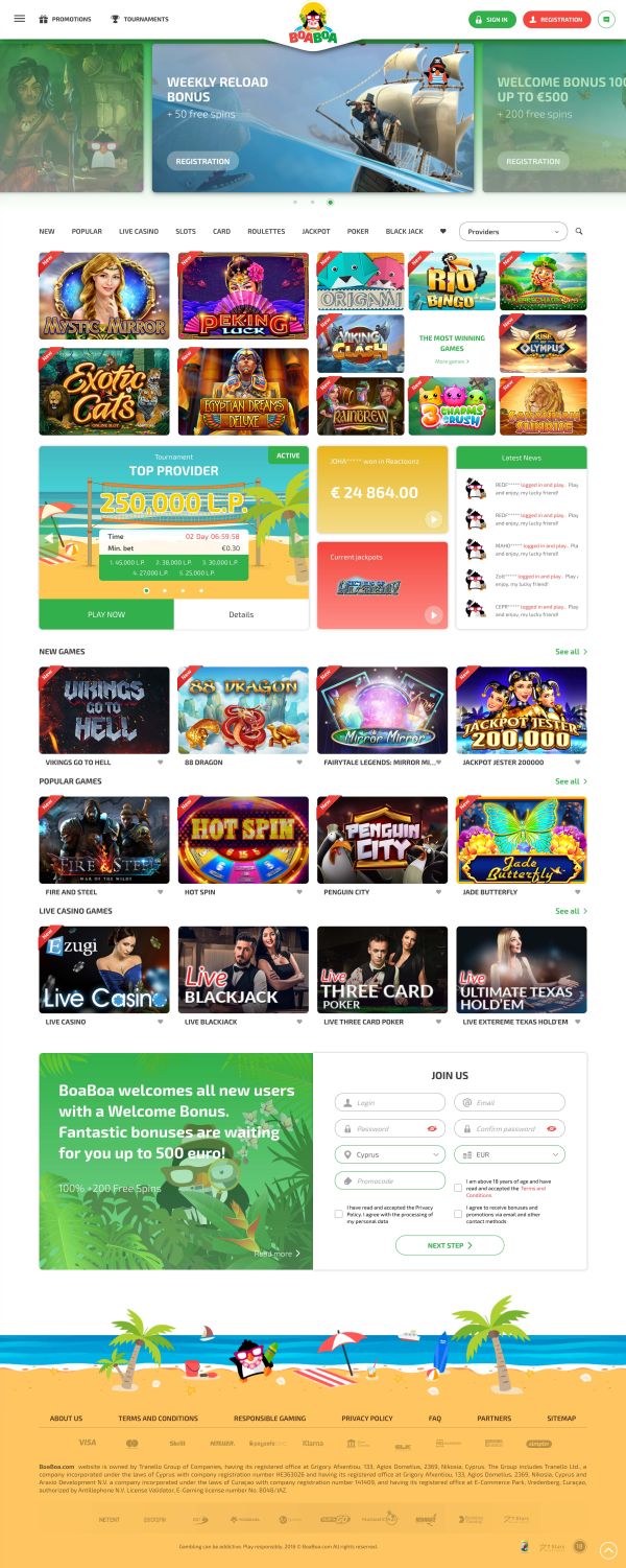 Boaboa Casino Review (2025) - Player Ratings & Our Verdict