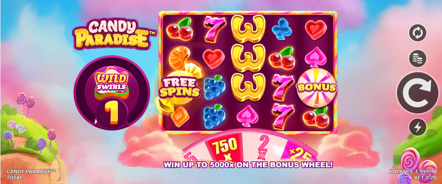 Candy Paradise Slot Review 🥇 (2024) - RTP & Free Spins