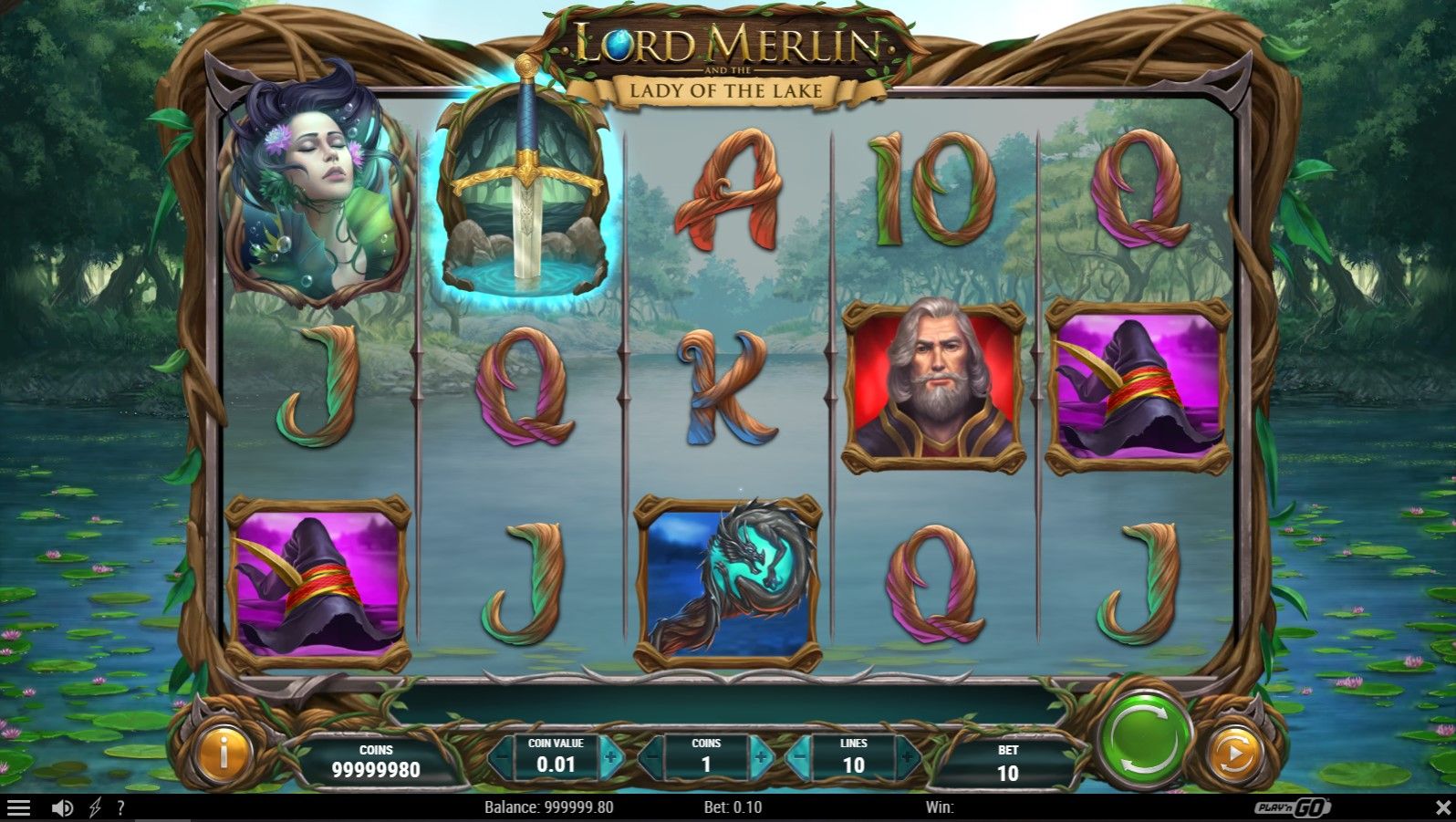 Merlin And Lady Of The Lake