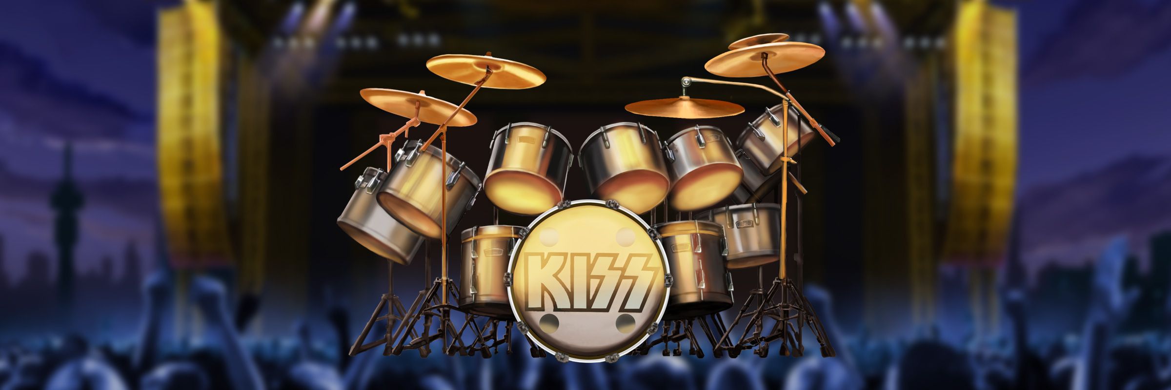 Play'n GO Launches Kiss Reels of Rock Slot