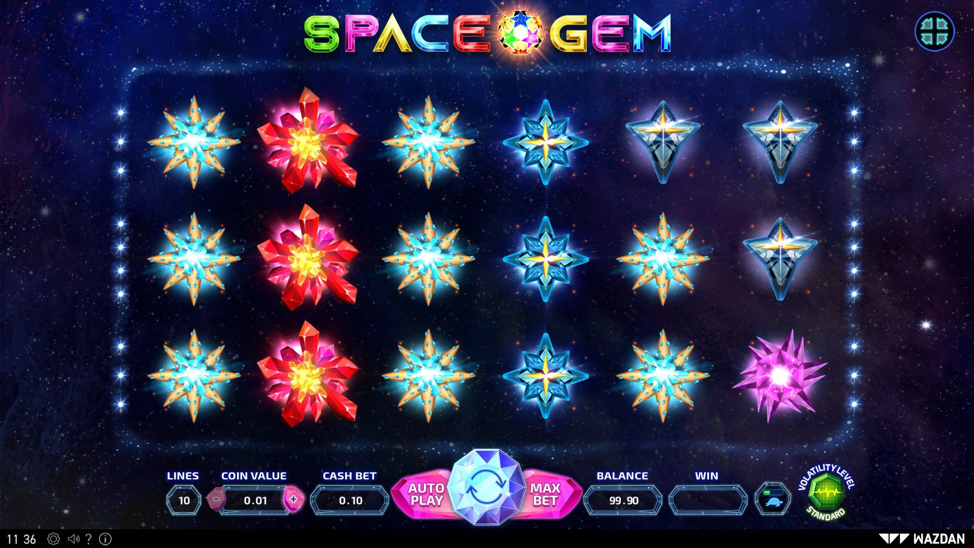 Space Gem Review 🥇 (2024) - RTP & Free Spins