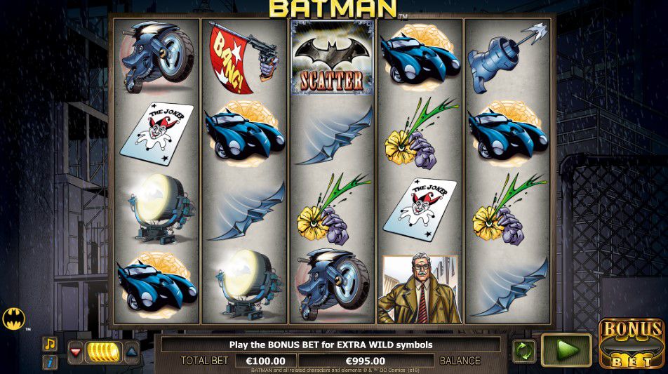 Batman Slot Review 🥇 (2026) - RTP & Free Spins