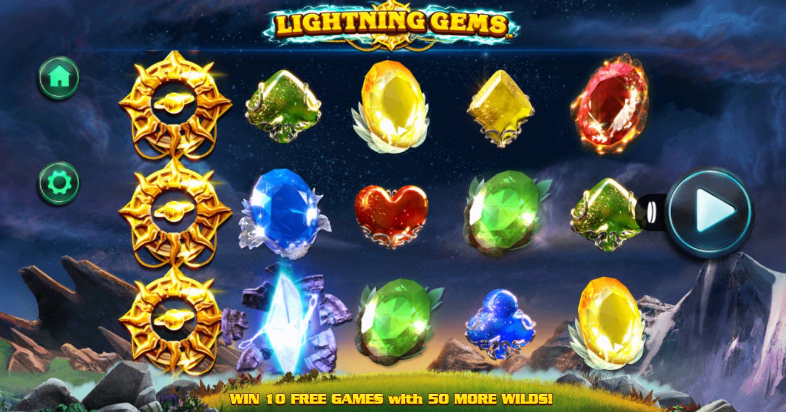 Lightning Gems Slot Review 🥇 (2025) - RTP & Free Spins