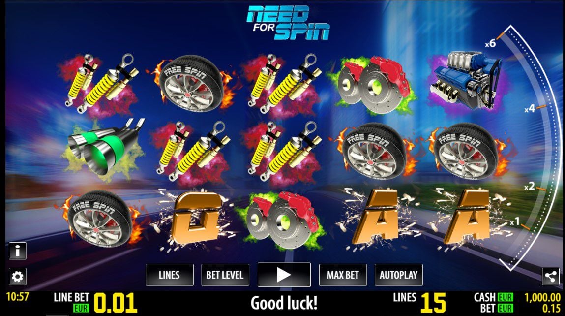 Need for Spin Review 🥇 (2025) - RTP & Free Spins