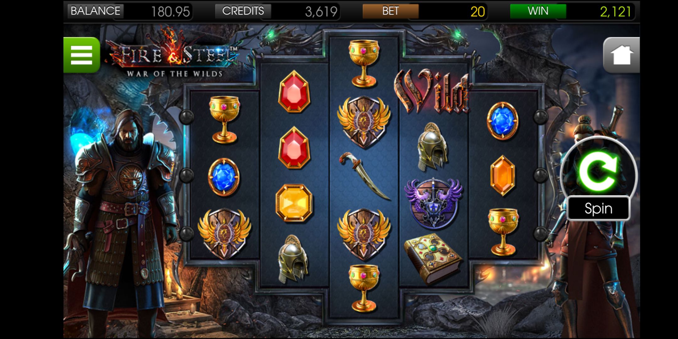 Fire & Steel Slot Review 🥇 (2025) - RTP & Free Spins