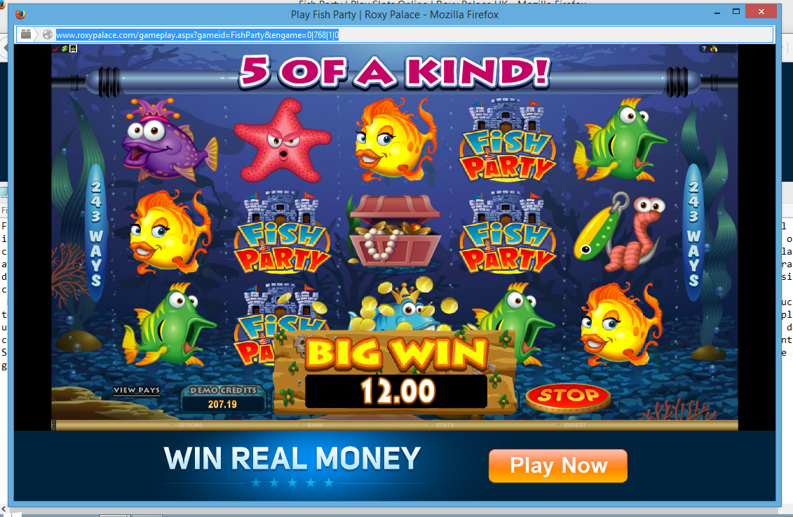Fish Party Slot Review - Scatter & Free Spins [243 Paylines]