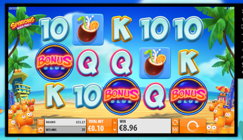 Spinions Beach Party Slot