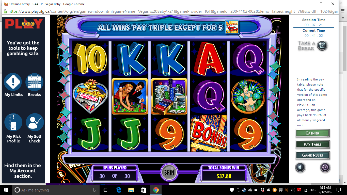 Vegas Baby Slot Review 🥇 (2025) - RTP & Free Spins