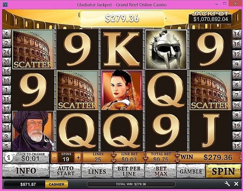 Gladiator Slot Review 🥇 (2025) - RTP & Free Spins