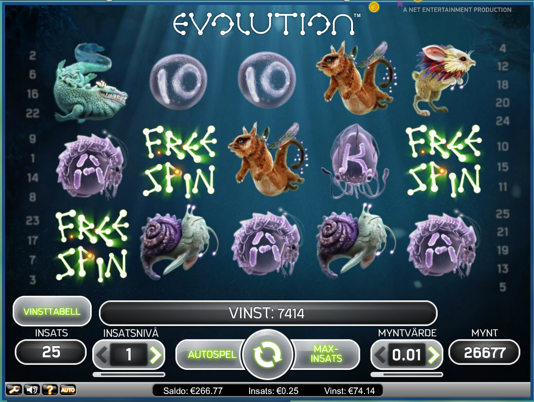 Evolution Slot Review 🥇 (2025) - RTP & Free Spins