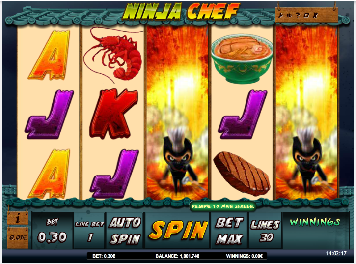 Ninja Chef Slot Review 🥇 (2026) - RTP & Free Spins