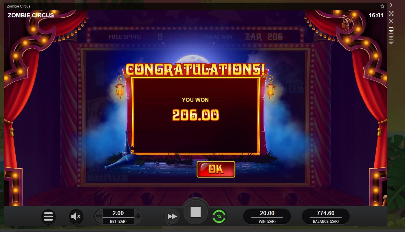 Zombie Circus Review 🥇 (2026) - RTP & Free Spins