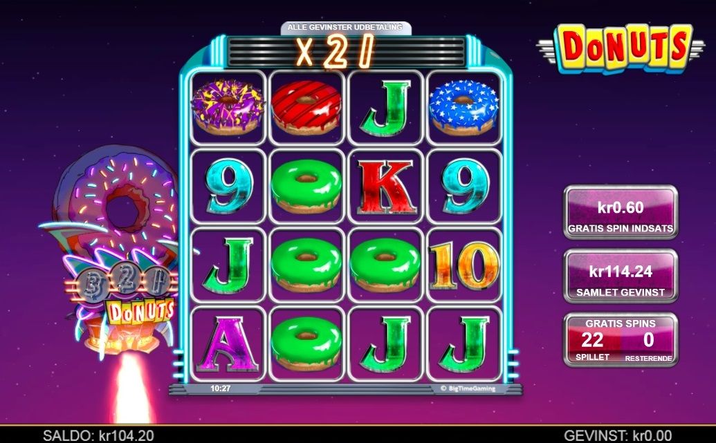 Donuts (2021) 🥇 Review | RTP - AskGamblers