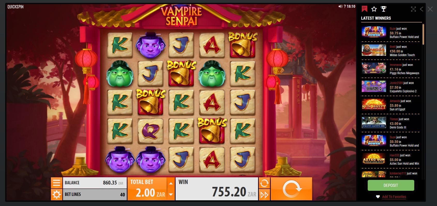 Vampire Senpai Review 🥇 (2024) - RTP & Free Spins
