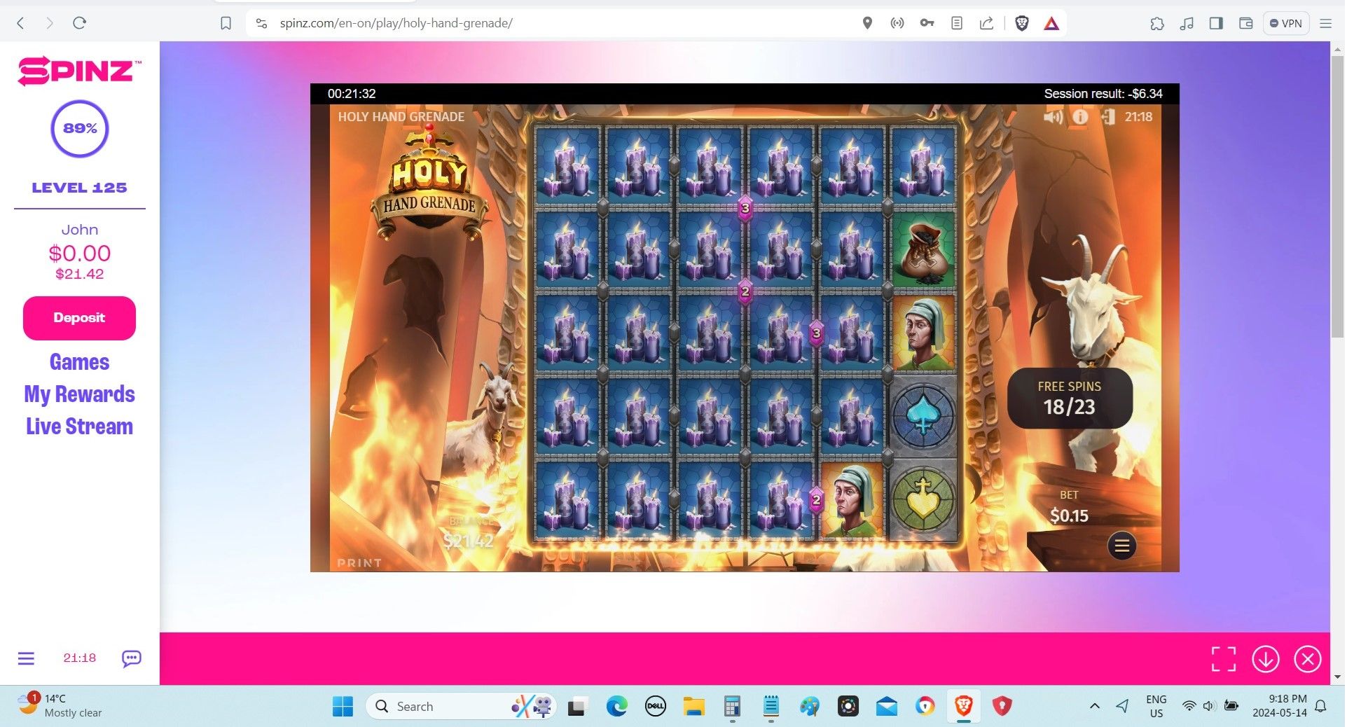 Holy Hand Grenade Slot Review 🥇 (2024) - RTP & Free Spins