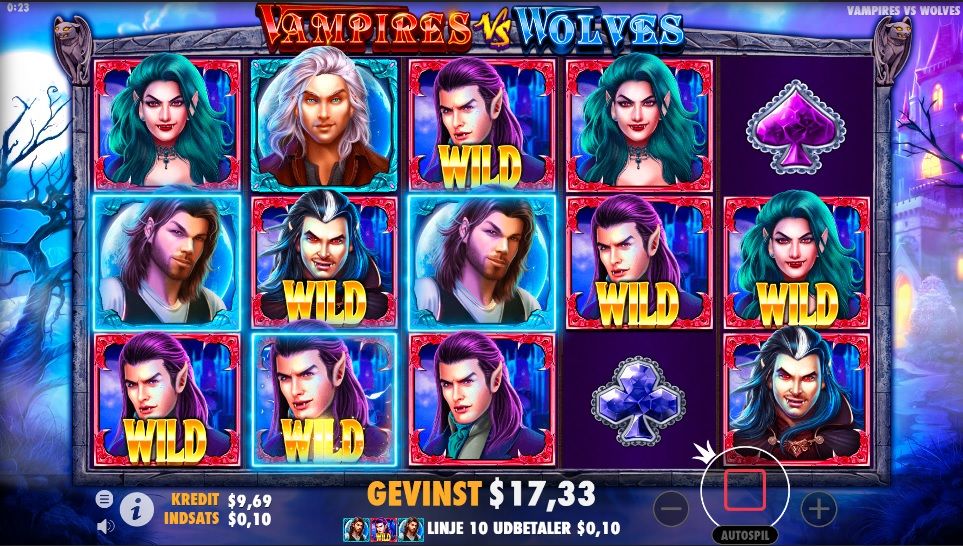Vampires vs Wolves Slot Review 🥇 (2026) - RTP & Free Spins