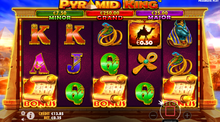Pyramid King Slot (2022) 🥇 Review | RTP - AskGamblers