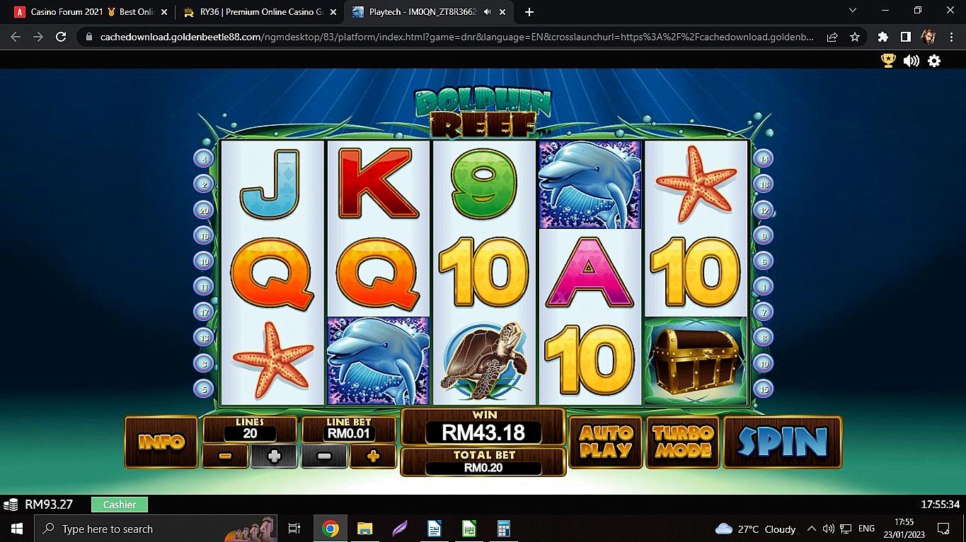 Dolphin Reef Slot Review 🥇 (2025) - RTP & Free Spins