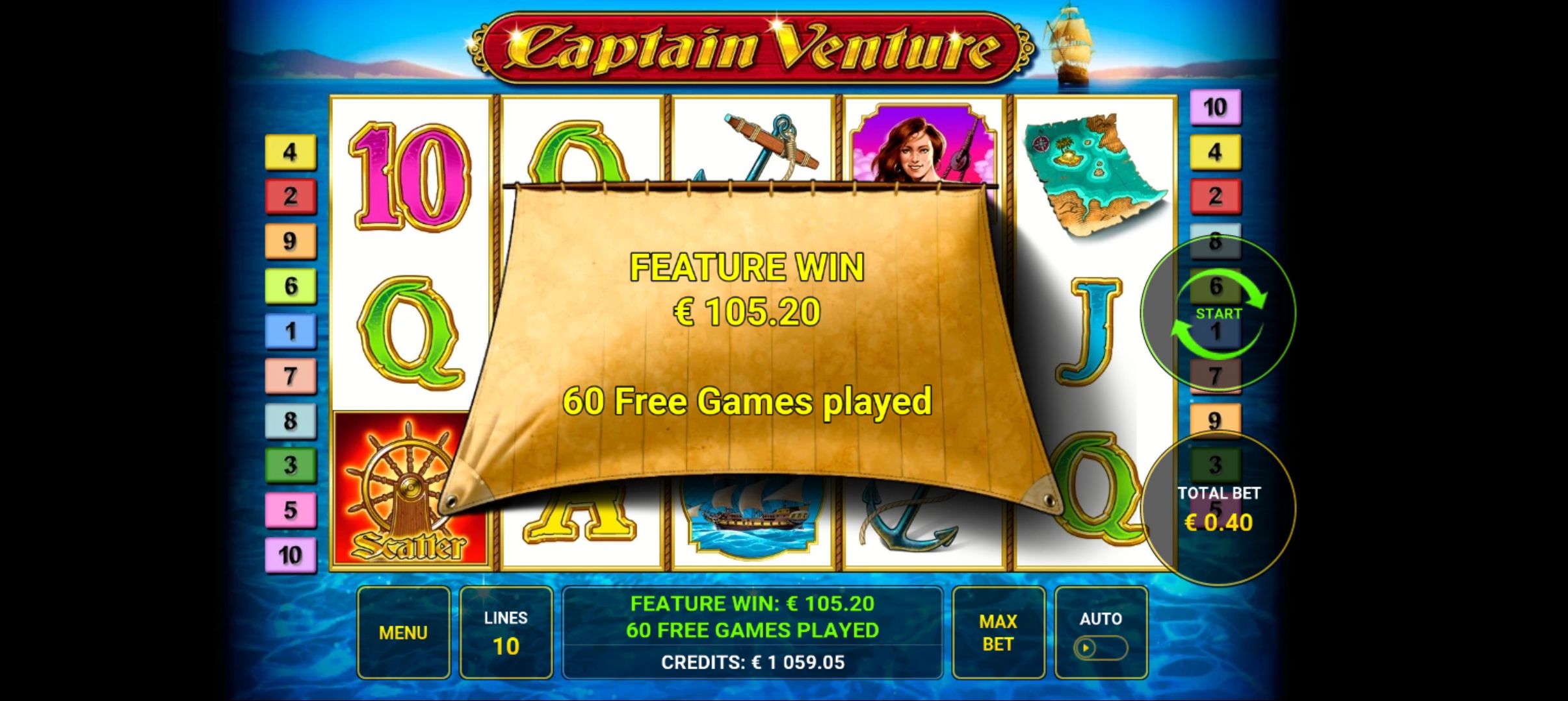 Captain Venture Review 🥇 (2025) - RTP & Free Spins
