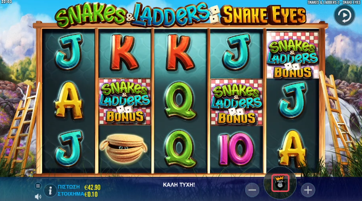Snakes & Ladders – Snake Eyes™ Slot Review 🥇 (2025) - RTP & Free Spins