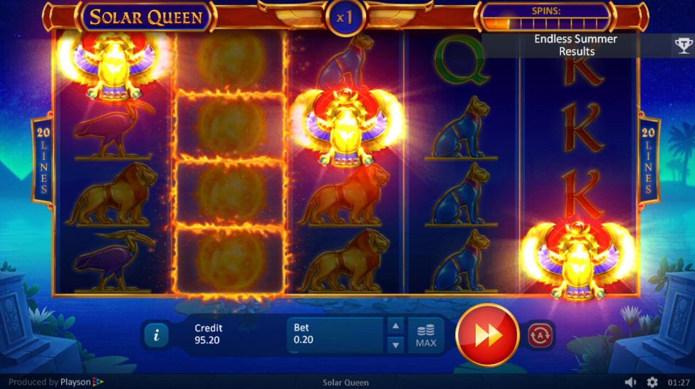 Solar Queen Slot Review 🥇 (2025) - RTP & Free Spins