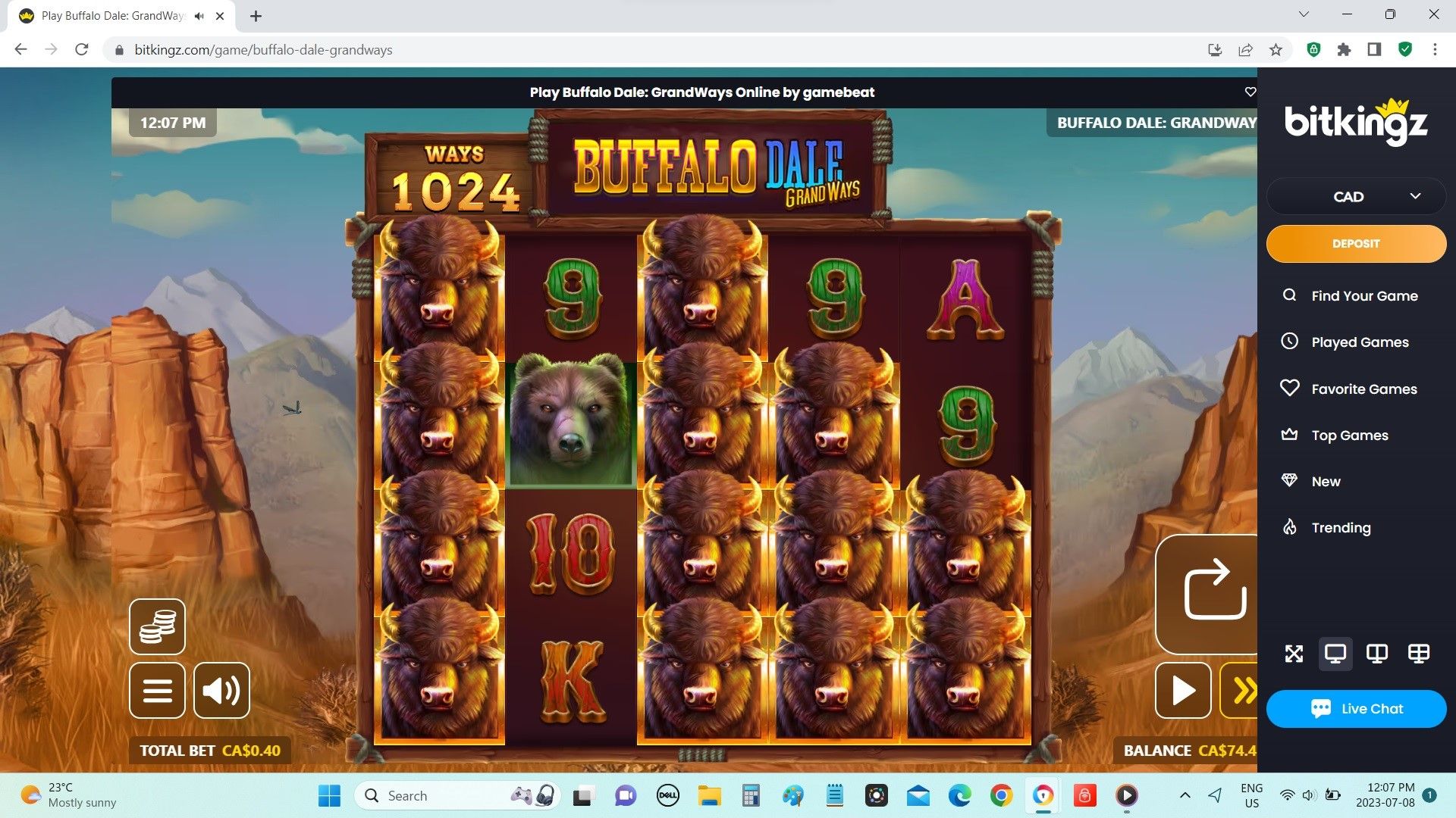 Buffalo Dale: Grandways Slot Review 🥇 (2026) - RTP & Free Spins