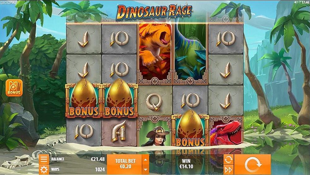 Dinosaur Rage (2022) 🥇 Review | RTP - AskGamblers