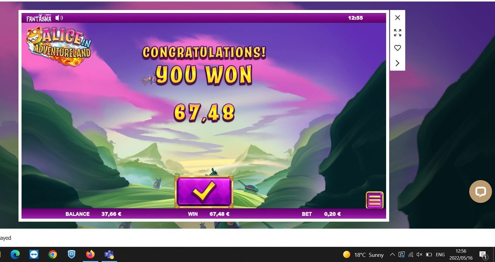 Alice in Adventureland Slot Review 🥇 (2025) - RTP & Free Spins