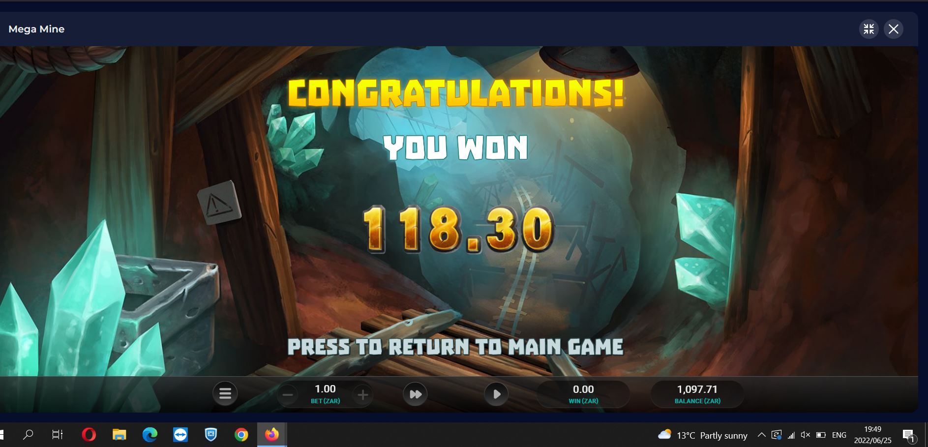 Mega Mine Slot Review 🥇 (2025) - RTP & Free Spins