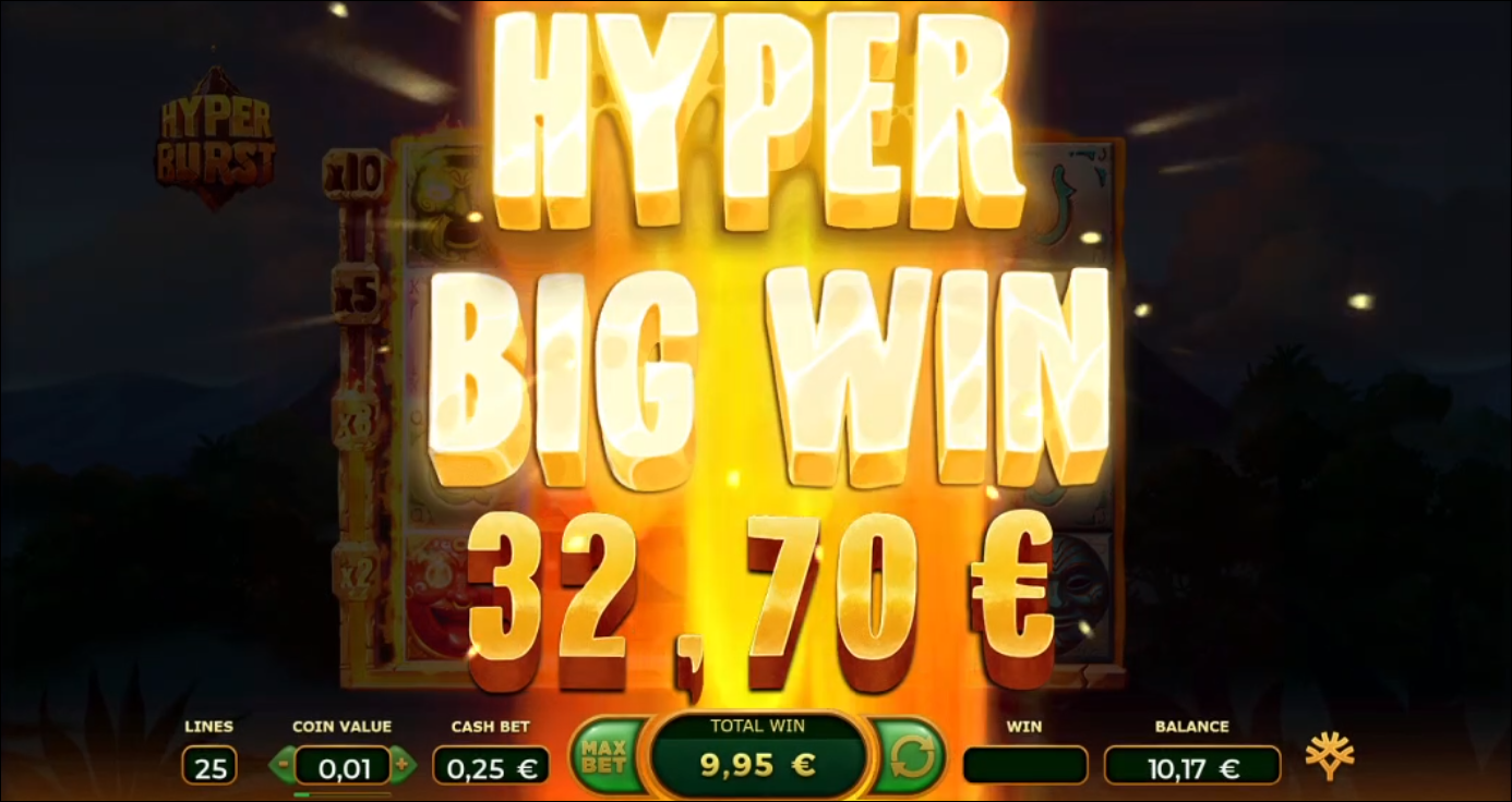 Hyperburst Review 🥇 (2025) - RTP & Free Spins