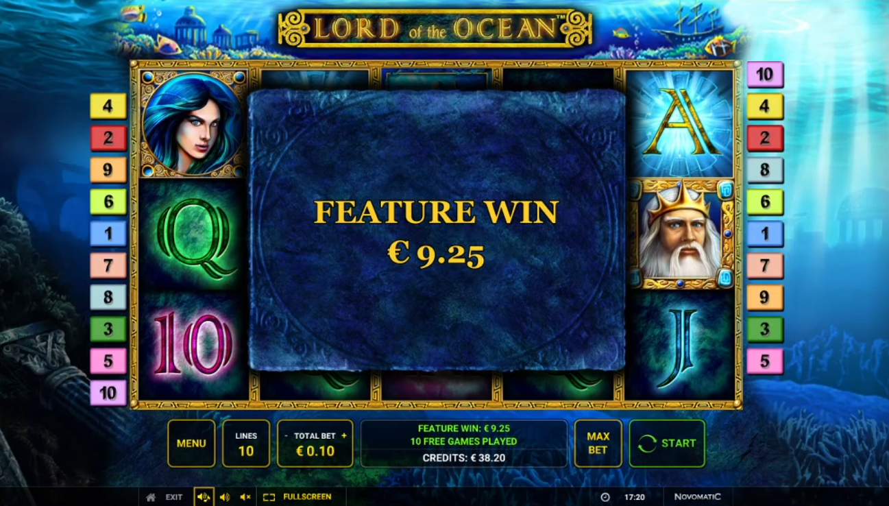 Lord of the Ocean Slot (2021) 🥇 Review | RTP - AskGamblers