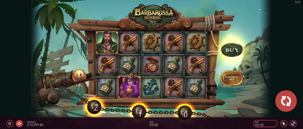 Barbarossa Doublemax Slot Bewertung 🥇 (2025) | RTP & Freispiele