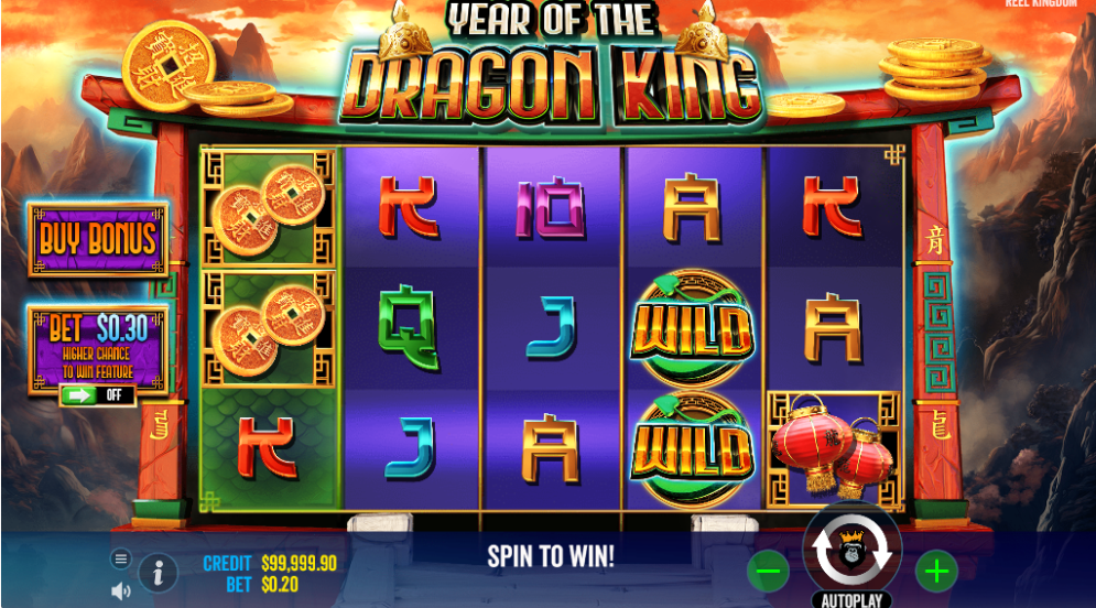Year of the Dragon King Slot Review 🥇 (2025) - RTP & Free Spins