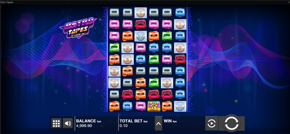 Retro Tapes Slot Review 🥇 (2025) - RTP & Free Spins