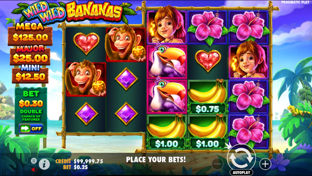 Wild Wild Bananas Slot Review 🥇 (2025) - RTP & Free Spins