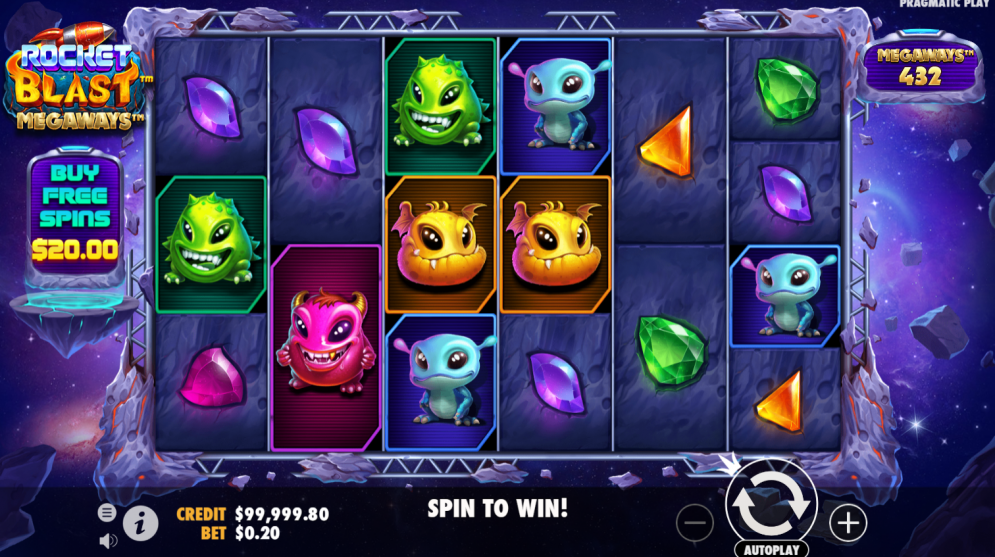 Rocket Blast Megaways Slot Review 🥇 (2024) - RTP & Free Spins