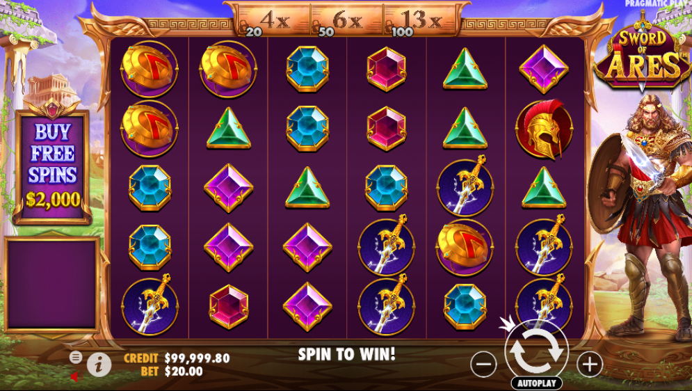 Sword of Ares Slot Review 🥇 (2025) - RTP & Free Spins