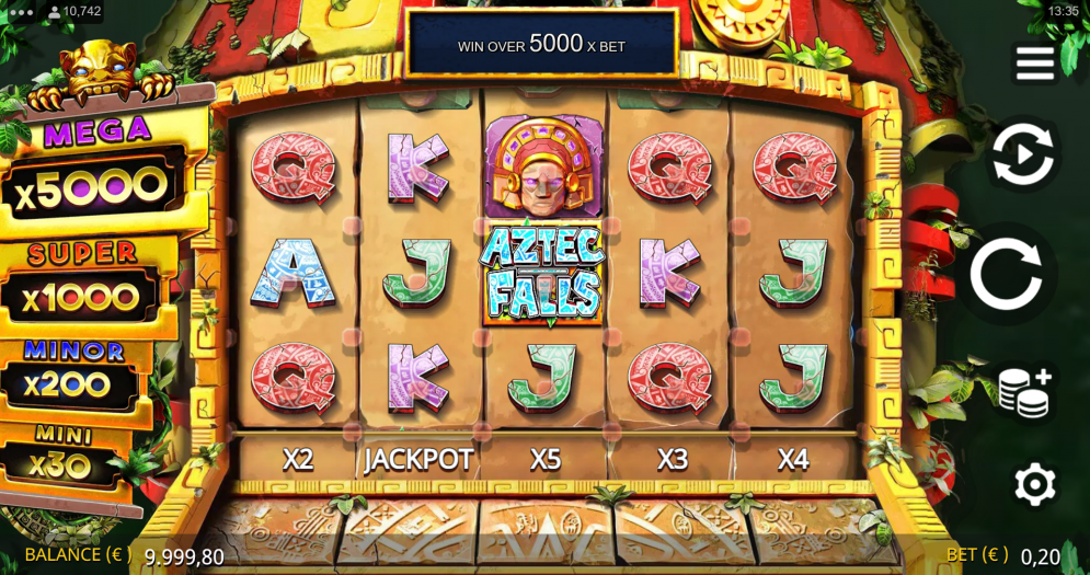Aztec Falls Slot Review 🥇 (2024) - RTP & Free Spins