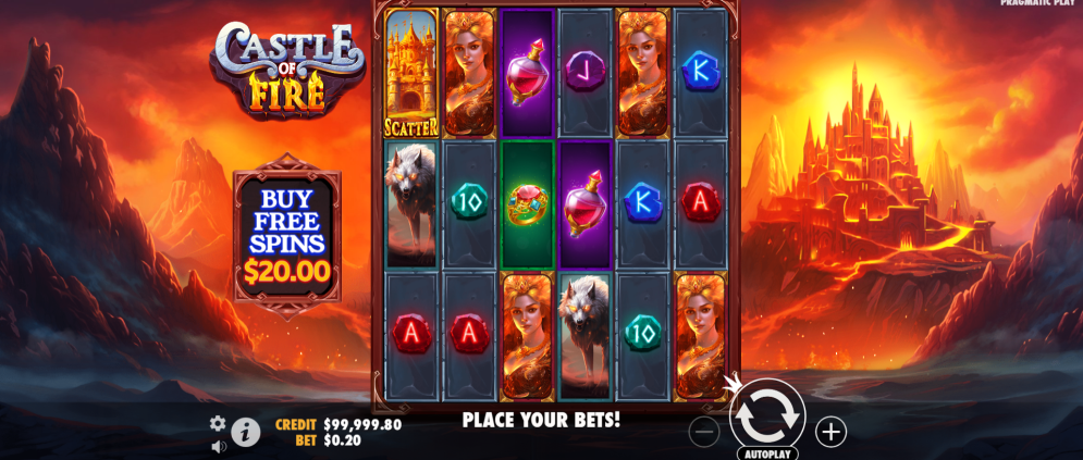 Castle of Fire Slot Review 🥇 (2025) - RTP & Free Spins