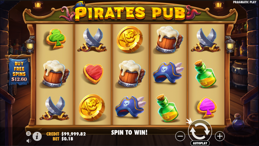 Pirates Pub Slot Review 🥇 (2025) - RTP & Free Spins
