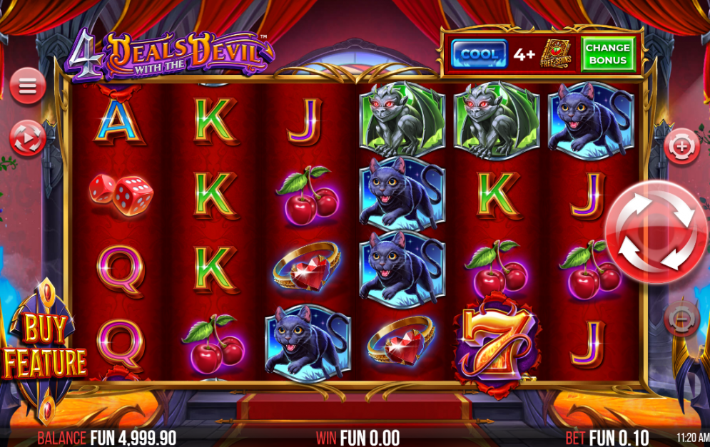 4 Deals With the Devil Slot Review 🥇 (2025) - RTP & Free Spins