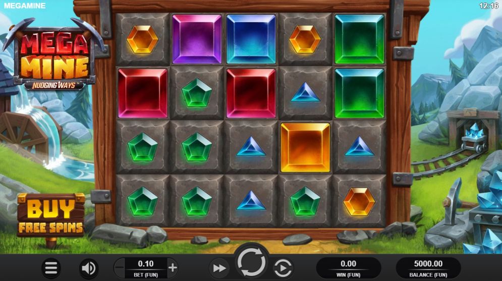 Mega Mine Slot Review 🥇 (2025) - RTP & Free Spins