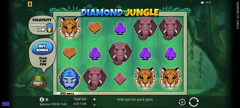 Diamond of Jungle Slot Bewertung 🥇 (2024) | RTP & Freispiele