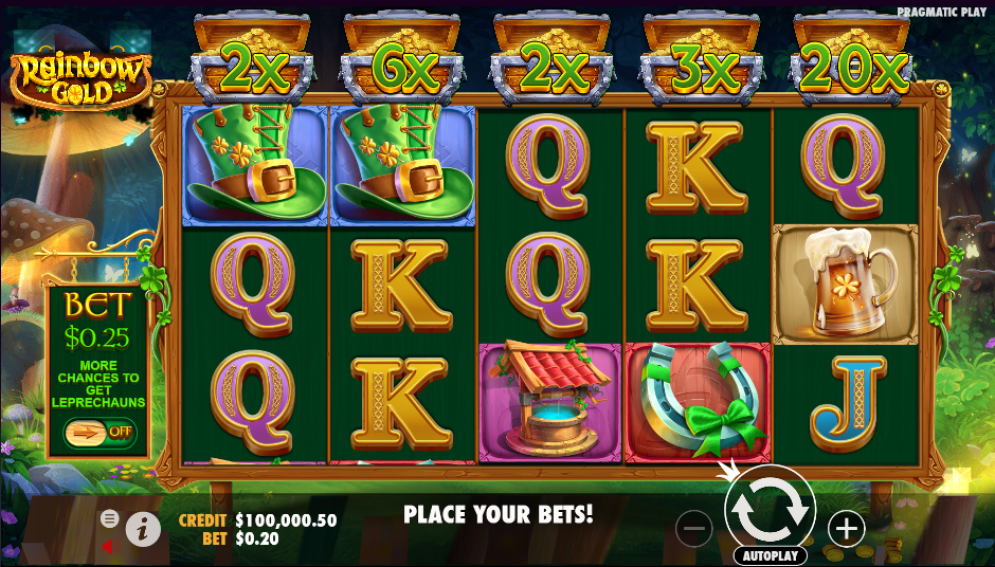 Rainbow Gold Slot Review 🥇 (2025) - RTP & Free Spins