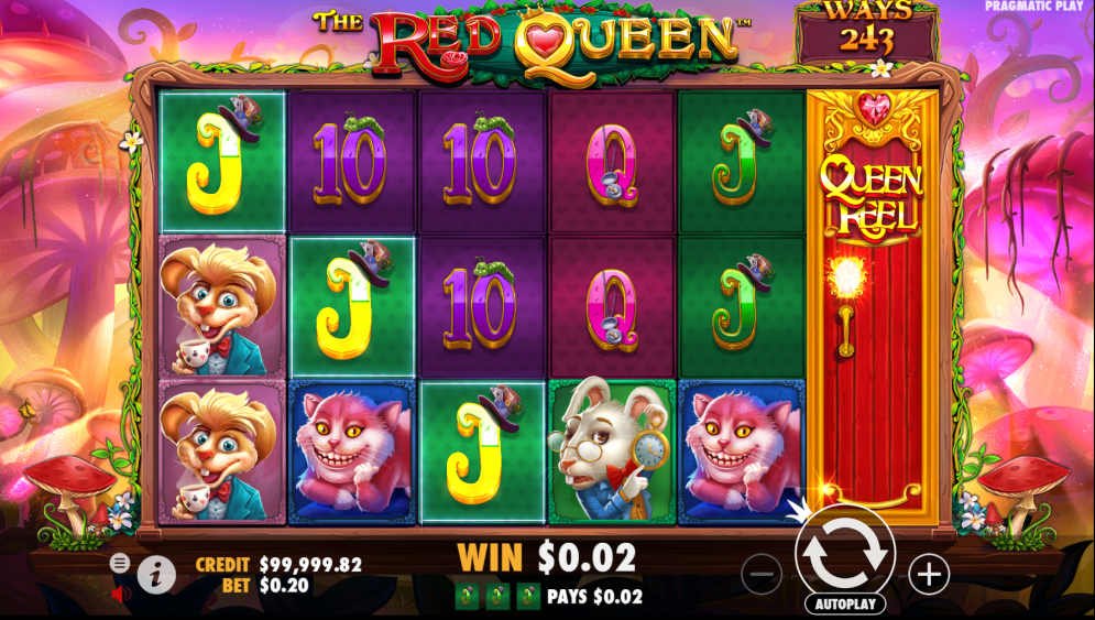 The Red Queen Slot Review 🥇 (2025) - RTP & Free Spins