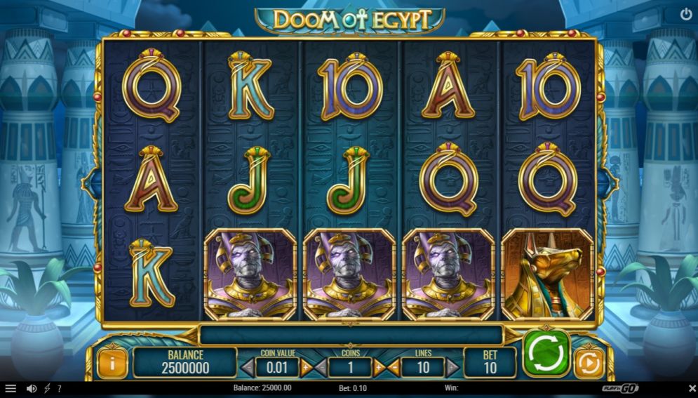 Doom of Egypt Slot Review 🥇 (2025) - RTP & Free Spins