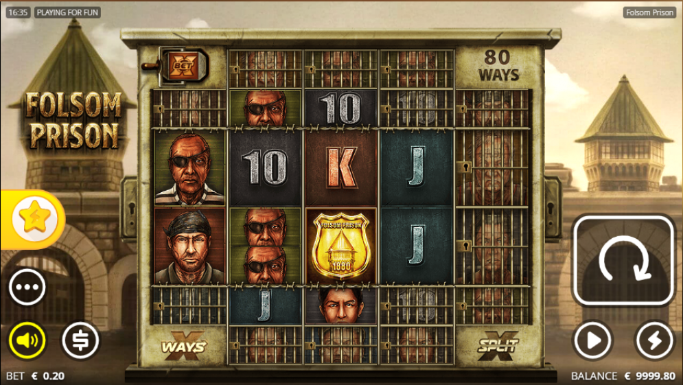 Folsom Prison Slot Review 🥇 (2025) - RTP & Free Spins