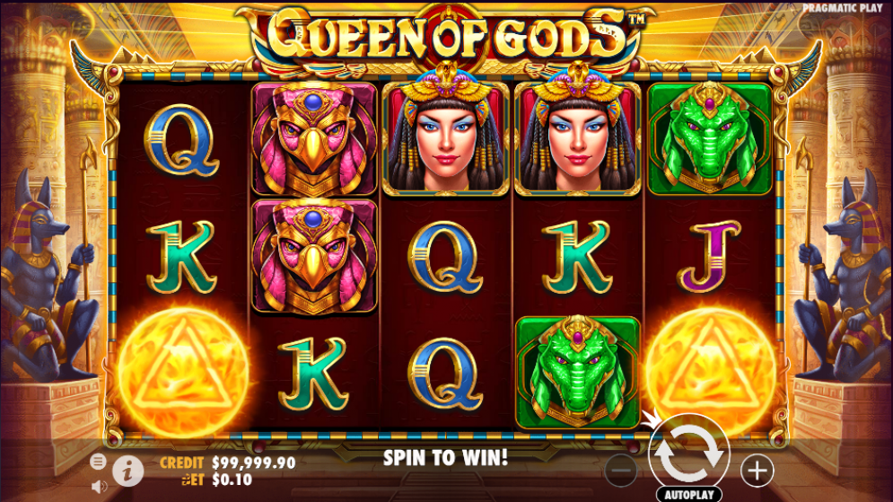 Queen of Gods Slot Review 🥇 (2025) - RTP & Free Spins